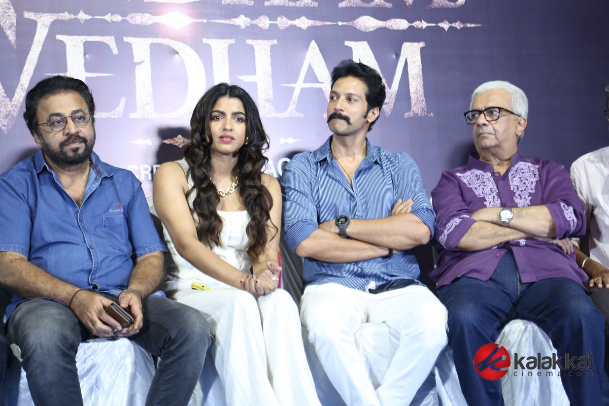 Aindham Vedham Press Meet | Sai Dhanshika, Santhosh Prathap