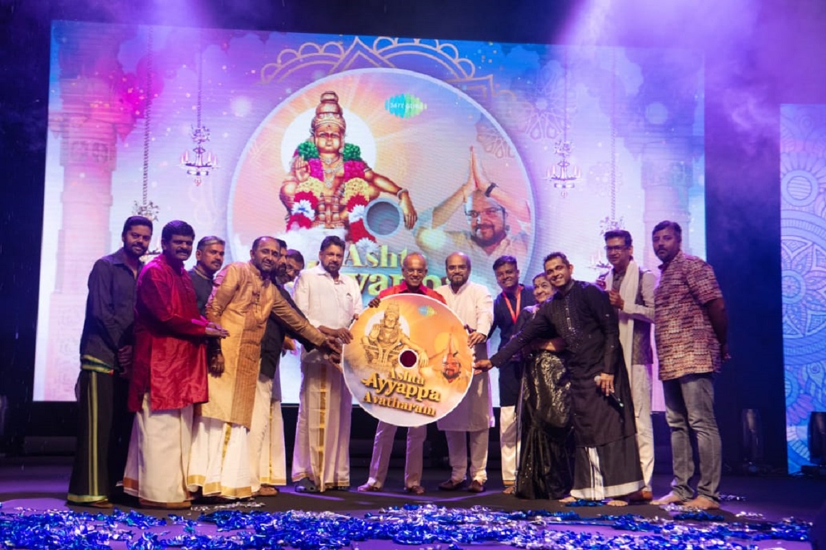Vidyasagar’s first-ever spiritual album Ashta Ayappa Avatharam