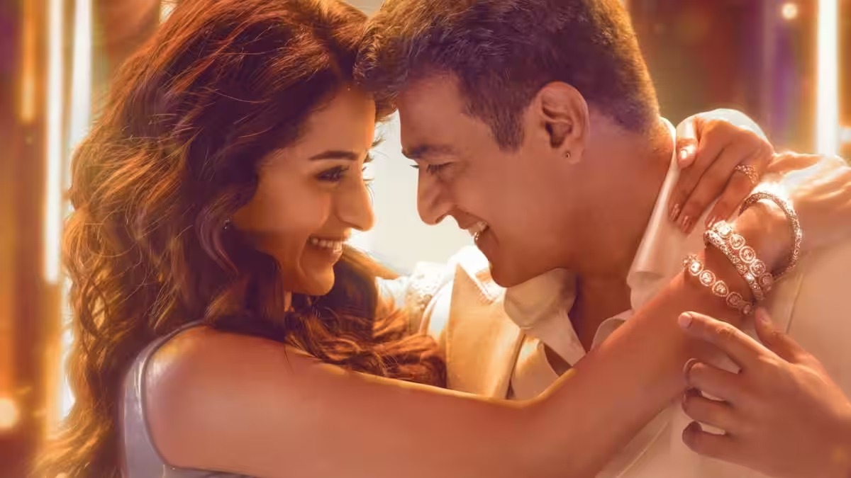 ajith trisha rock in vidaamuyarchi ai version of chi chi chi song