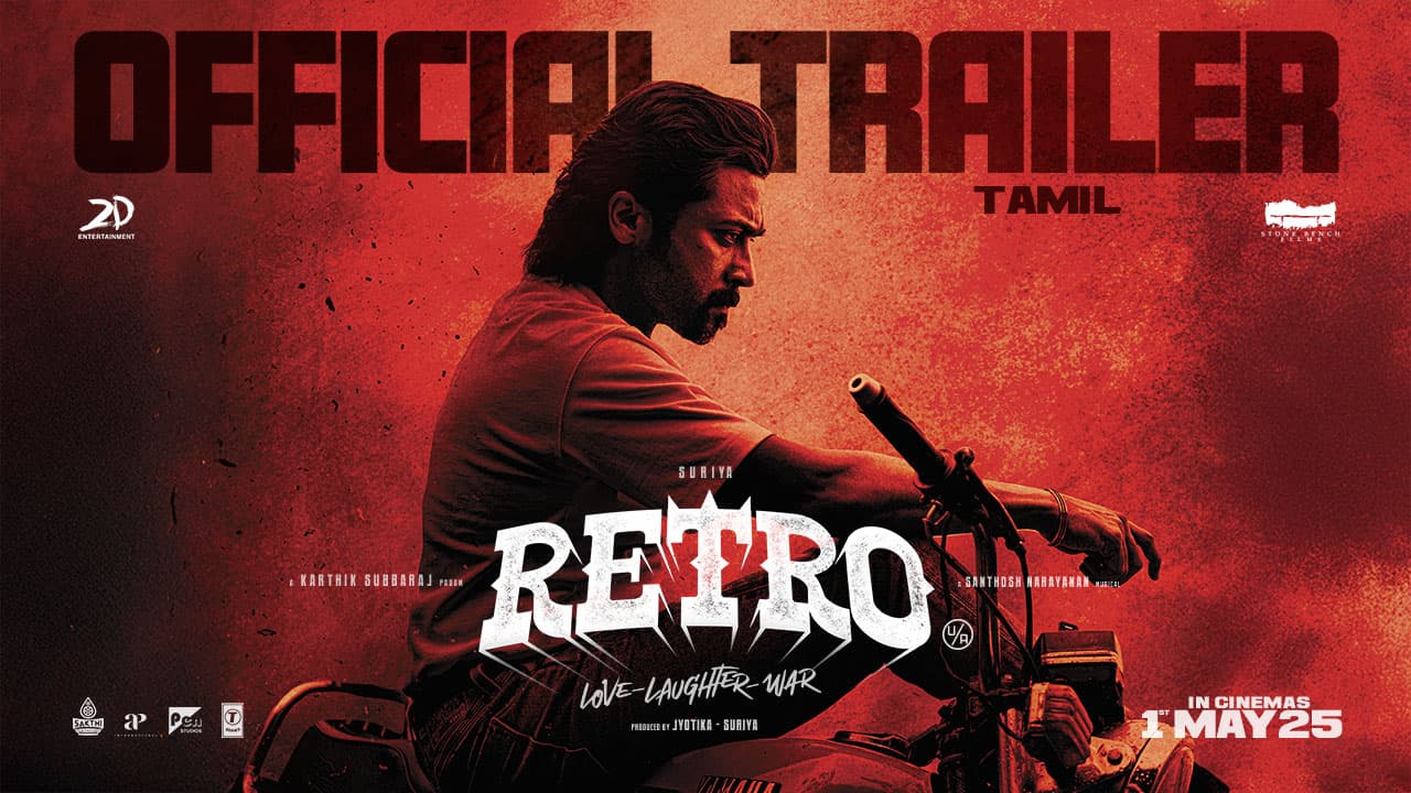 Retro Trailer | Suriya | Pooja Hegde | Karthik Subbaraj | Santhosh