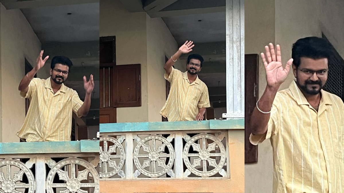 jananayagan movie actor vijay look very smart viral