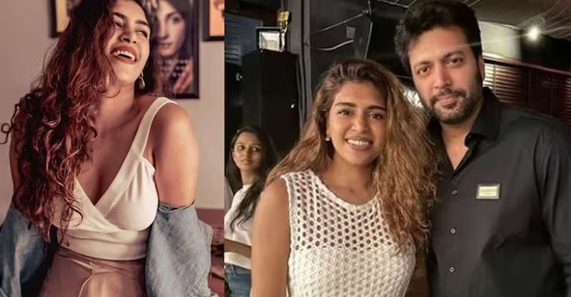 kenishaa bikini video has caught the attention of fans