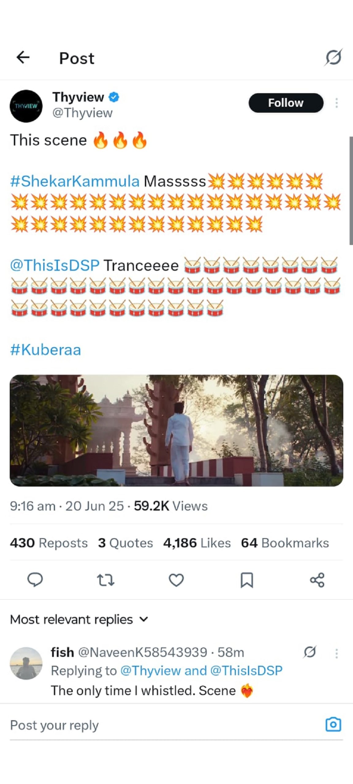 kuberaa movie twitter review update