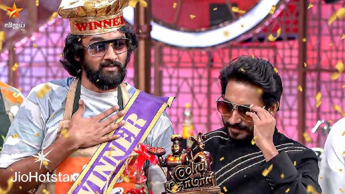 Raju won the title of Cook with Comali season 6 show..!