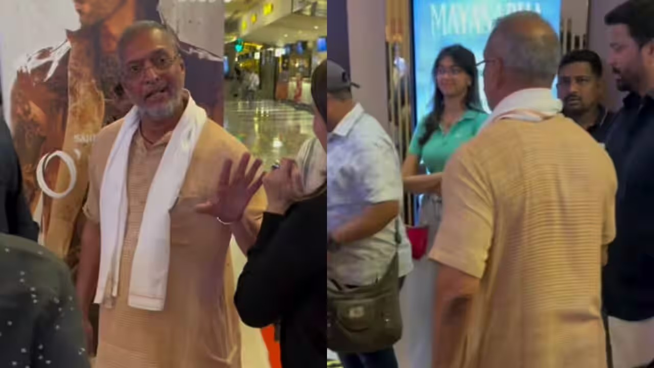 angry nana patekar storms out of o romeo trailer event