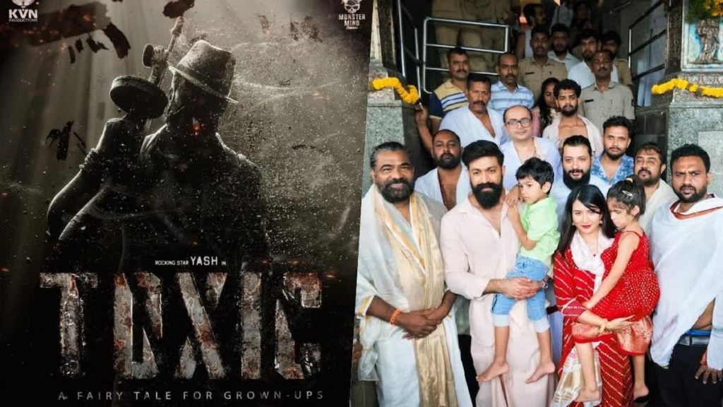toxic movie update nayanthara look released