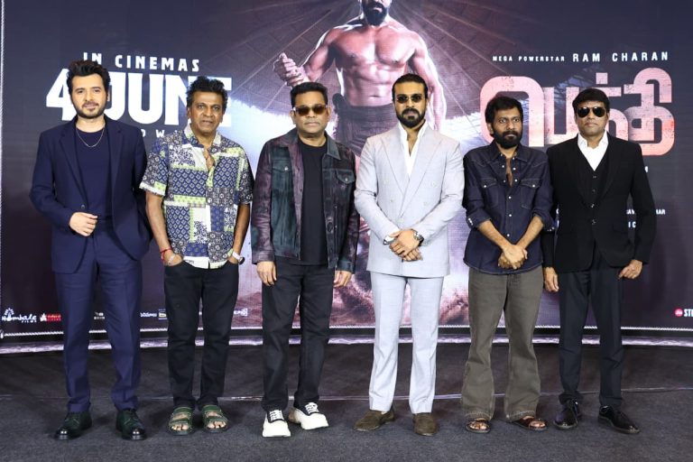 Actor Ram Charan Speaks at the ‘Peddi’ Movie Press Meet